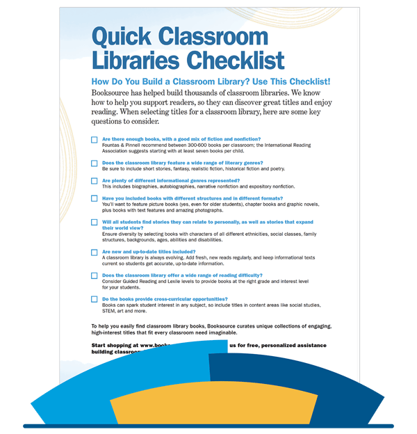 Classroom Library Checklist